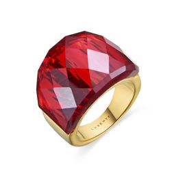 Luxenter Ring 'Fadino' Damen Größe 56 rot