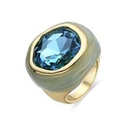 Luxenter Ring 'Mantis' female Blue size 54