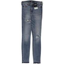Hollister Jeans Damen Gr&ouml;&szlig;e 24 Second Hand blau