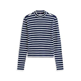Tommy Hilfiger Shirt Damen Gr&ouml;&szlig;e L navy / wei&szlig;
