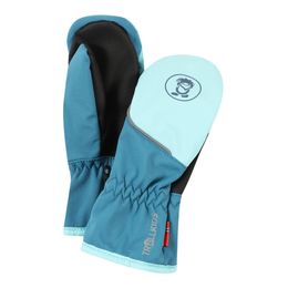 Trollkids Sporthandschuhe 'Trolltunga' Jungen Gr&ouml;&szlig;e M saphir / aqua / cyanblau / schwarz