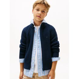 Tommy Hilfiger Strickjacke Jungen Gr&ouml;&szlig;e 164 navy