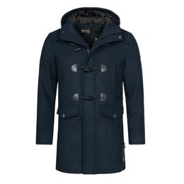 INDICODE JEANS Wollmantel Herren Gr&ouml;&szlig;e M navy