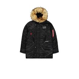 Alpha Industries Winter Parka 'N3B Airborne' male Black size S