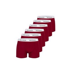 WOTEGA Boxer shorts 'Joe' male Red size 6XL