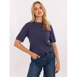 Madnezz House Knitted Top 'N30085.34' female Blue size L/XL