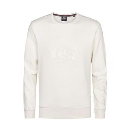 PETROL INDUSTRIES Sweatshirt male White size M