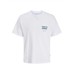 Jack & Jones Jack & Jones Shirt 'JORMEADOWS' male White size XXL