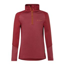 Vaude Sportpullover 'Livigno' Jungen Gr&ouml;&szlig;e 158/164 rot / hellrot
