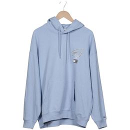 Tommy Jeans Kapuzenpullover Herren Gr&ouml;&szlig;e M Second Hand hellblau