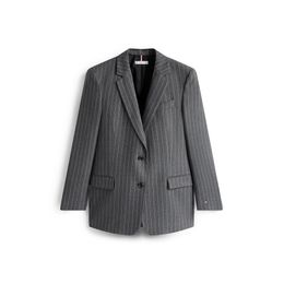Tommy Hilfiger Blazer Damen Gr&ouml;&szlig;e 36 grau / wei&szlig;