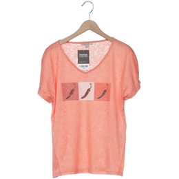 comma, COMMA T-Shirt Damen Gr&ouml;&szlig;e XS Second Hand orange