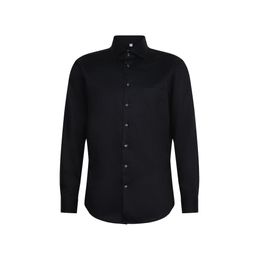 Seidensticker Business Shirt 'Schwarze Rose' male Black size 44