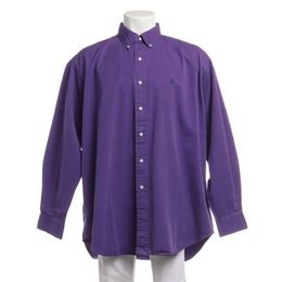 Polo Ralph Lauren Freizeithemd / Shirt / Polohemd langarm Herren Größe XL Second Hand lila