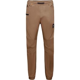 Mammut Outdoor Pants 'Massone' male Brown size 50