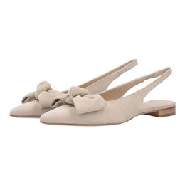 Thea Mika Ballerinas - Sling-Ballerinas - Gr. 39 (EU) - in Creme - f&uuml;r Damen