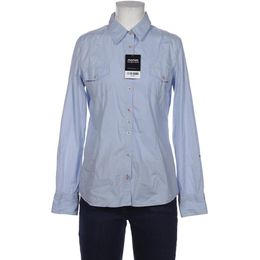 EMILY VAN DEN BERGH Bluse Damen Gr&ouml;&szlig;e M Second Hand hellblau