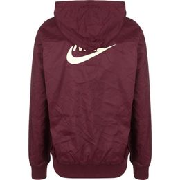 Nike Sportswear Jacke 'Circa' Herren Gr&ouml;&szlig;e XL weinrot / wei&szlig;