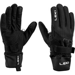 Leki Sporthandschuhe 'CC Thermo Shark' Herren Größe XS/S schwarz / weiß