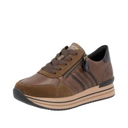 Remonte Sneaker 'D1318' Damen Gr&ouml;&szlig;e 40 schoko / umbra / schwarz