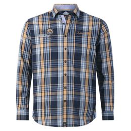 Jan Vanderstorm Button Up Shirt ' Jirka ' male Blue size 4XL