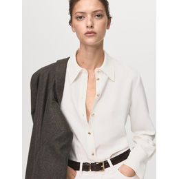 Mango Bluse 'FLARE' Damen Gr&ouml;&szlig;e M offwhite