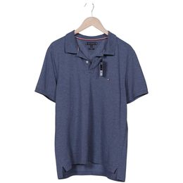 Tommy Hilfiger Poloshirt Herren Größe XL Second Hand blau