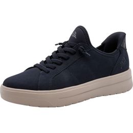 Jana Damen Sneaker zum einfachen Reinschl&uuml;pfen nachtblau, Gr&ouml;&szlig;e 38