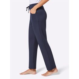 Plantier Damen Jogginganzug blau, Gr&ouml;&szlig;e 48/50