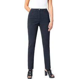 CRÉATION L Damen Stretch-Hose mit schmaler Beinweite marine Größe 56