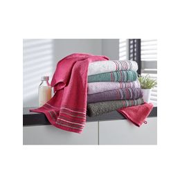 w&auml;schepur w&auml;schepur Handtuch, wei&szlig;, Gr&ouml;&szlig;e 50x100 cm - Handtuch