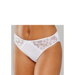 petite fleur by Lascana Damen Slip, blau+mandarine+wei&szlig;, Gr&ouml;&szlig;e 44/46