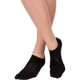 active by Lascana LASCANA ACTIVE Damen Sneakersocken, 7x schwarz, Gr&ouml;&szlig;e 35/38