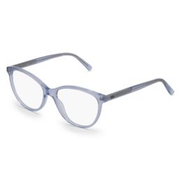 Fielmann LN 002 CL Brille Damen | Fassung: Vollrand, Butterfly, Blau Transparent