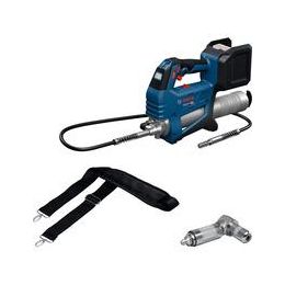 Bosch Akku-Fettpresse GFP 18V-10 Professional solo, 18Volt blau/schwarz, ohne Akku und Ladeger&auml;t