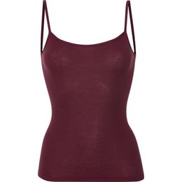 Nina von C. Damen Tr&auml;gertop aus Feinripp bordeaux Gr&ouml;&szlig;e 38