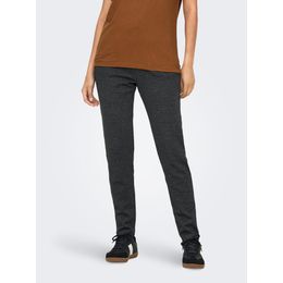 Trainingshose Only "ONLPOPTRASH-GOZI PANT PNT NOOS", Damen, Gr. M (38), schwarz (phantom checks:schwarz houndstooth), Obermaterial: 73% Polyester, 26% Viskose, 1% Elasthan, meliert, modisch, regular fit knöchellang, Hosen