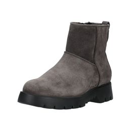 Högl Stiefelette HÖGL "Högl Stiefelette Veloursleder", Damen, Gr. 38,5, iron, Veloursleder, Schuhe