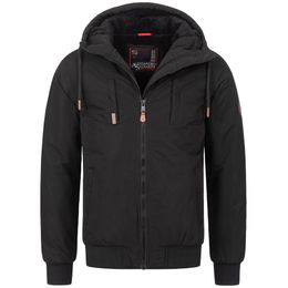 Winterjacke Alessandro Salvarini "ASWeighty", Herren, Gr. S, schwarz, Obermaterial: 100% Polyester; Innenseite: 100% Polyester; Futter: 100% Polyester, Jacken Winterjacke, mit weichem Teddyfell innen