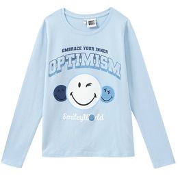 Yigga SmileyWorld Langarmshirt mit Front-Print