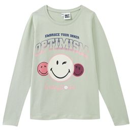 Yigga SmileyWorld Langarmshirt mit Front-Print