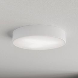 Deckenlampe Cleo 400, weiß, Sensor, IP54, Ø 40 cm, Metall