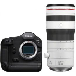Canon EOS R1 + RF 70-200mm f2,8 L IS USM Z weiß