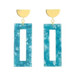 Fr&auml;ulein Wunder Fr&auml;ulein Wunder Earrings 'Ohrringe 'Akane' female Blue size One Size