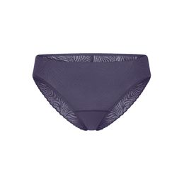 Schiesser Panty ' Invisible Soft Lace ' female Blue, Purple size 40
