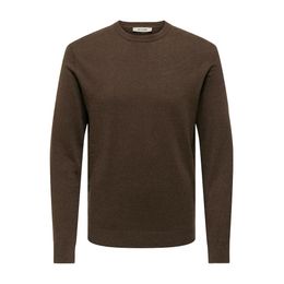 Only & Sons Only & Sons Sweater 'ONSLOUI' male Brown size XS