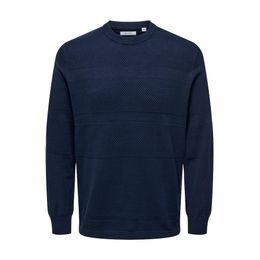 Only & Sons Only & Sons Sweater 'ONSMALIK' male Blue size XS
