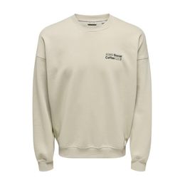 Only & Sons Only & Sons Sweatshirt 'ONSSOHO' male Grey size XL
