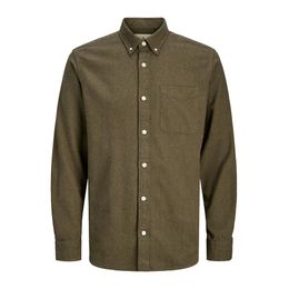 Jack & Jones Jack & Jones Button Up Shirt 'JPRBLUBROOK' male Grey size XXL