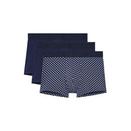 HOM Boxershorts 'John #2' Herren Größe XL navy / hellblau